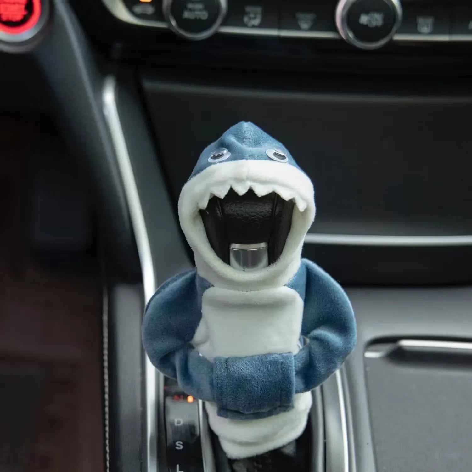 Fashion Hoodie Car Cute Cartoon Gear Shift Knob Cover Gearshift Handle ...